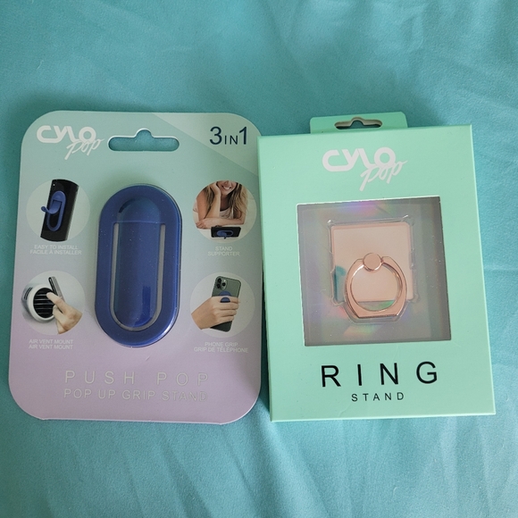 cylo Pop | Accessories | 2 Pack Phone Standgrips | Poshmark